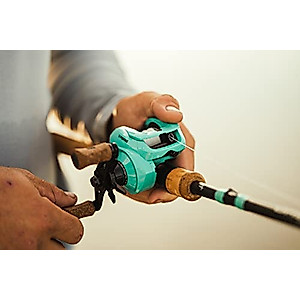 13 FISHING - Modus TX2 Baitcast Reel - 7.3:1 Gear Ratio - Right Hand Retrieve (Salt+Fresh) - MODTX2-7.3-RH, Seafoam Green