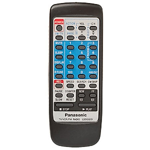 Panasonic PV-C1320 13" TV/VCR Combo (Black), 2018