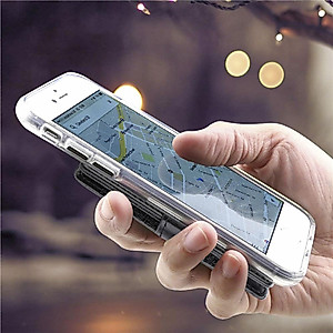 Ezavan Phone Wallet Stick On, Women Leather Adhesive Card Holder for Phone Case | Compatible with Most of Cell Phone iPhone Samsung | Convenient and Stylish Phone Wallet for Women (Rose Gold)