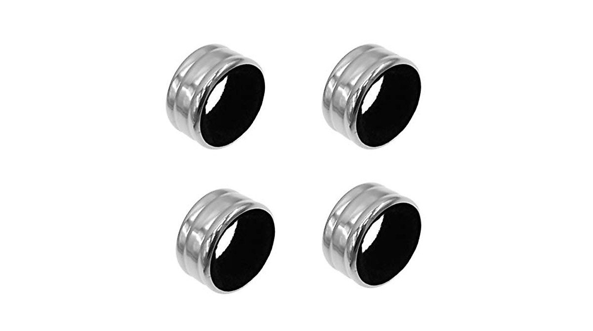 Hemoton 4-Pc Wine Drip Stop Rings - Anti-Spill & Reusable