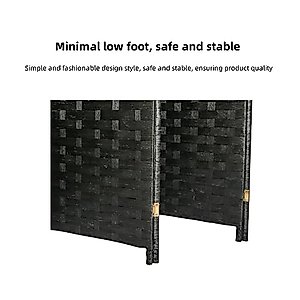 6 Panel Versatile Room Divider Panels with Free-Standing Design，Stylish Folding Screens and Room Dividers for Home and Office，Add Style and Privacy to Any Space (Style 1)