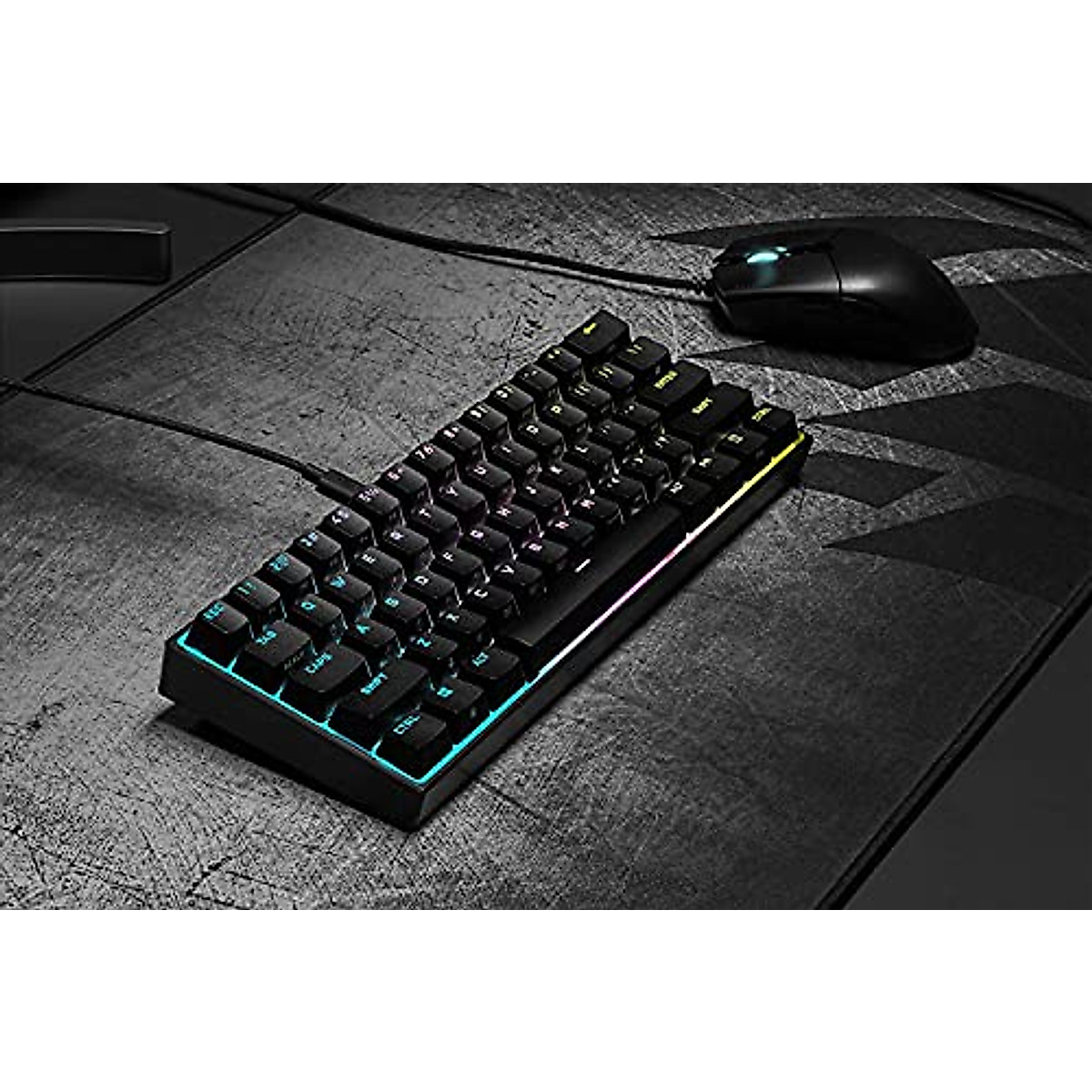 Corsair K65 RGB Mini Gaming Keyboard - Compact & Customizable