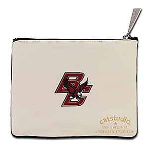 Catstudio Boston College Collegiate Zipper Pouch Purse | Holds Your Phone, Coins, Pencils, Makeup, Dog Treats, & Tech Tools