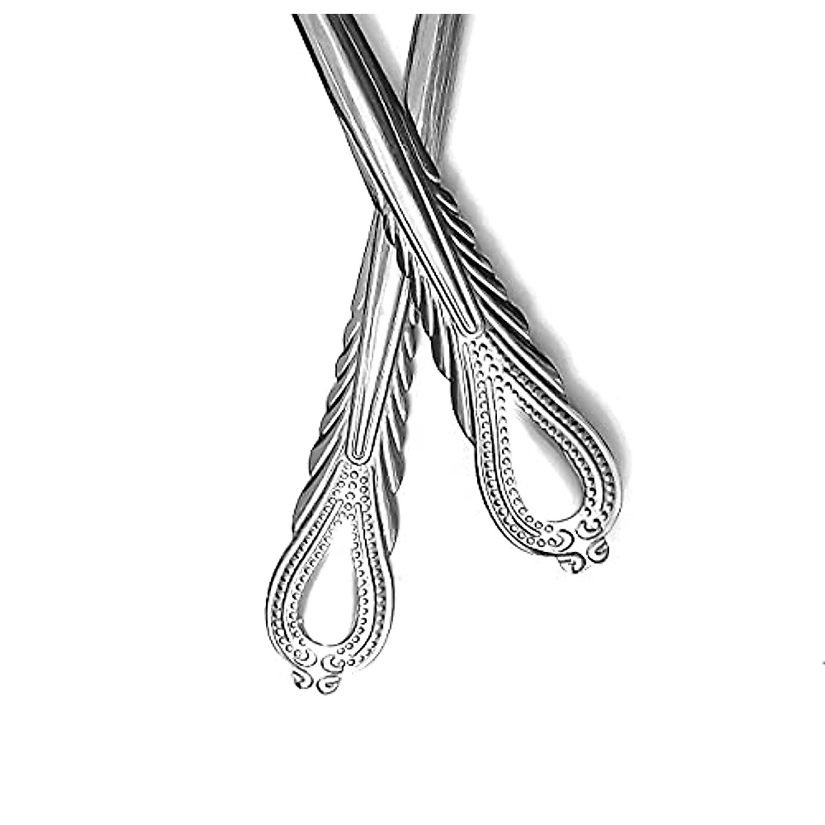 Forks and Spoons 12 Pieces Stainless Steel Cutlery Silverware Flatware Tableware Set Dishwasher Safe Rust and Heat Resistant