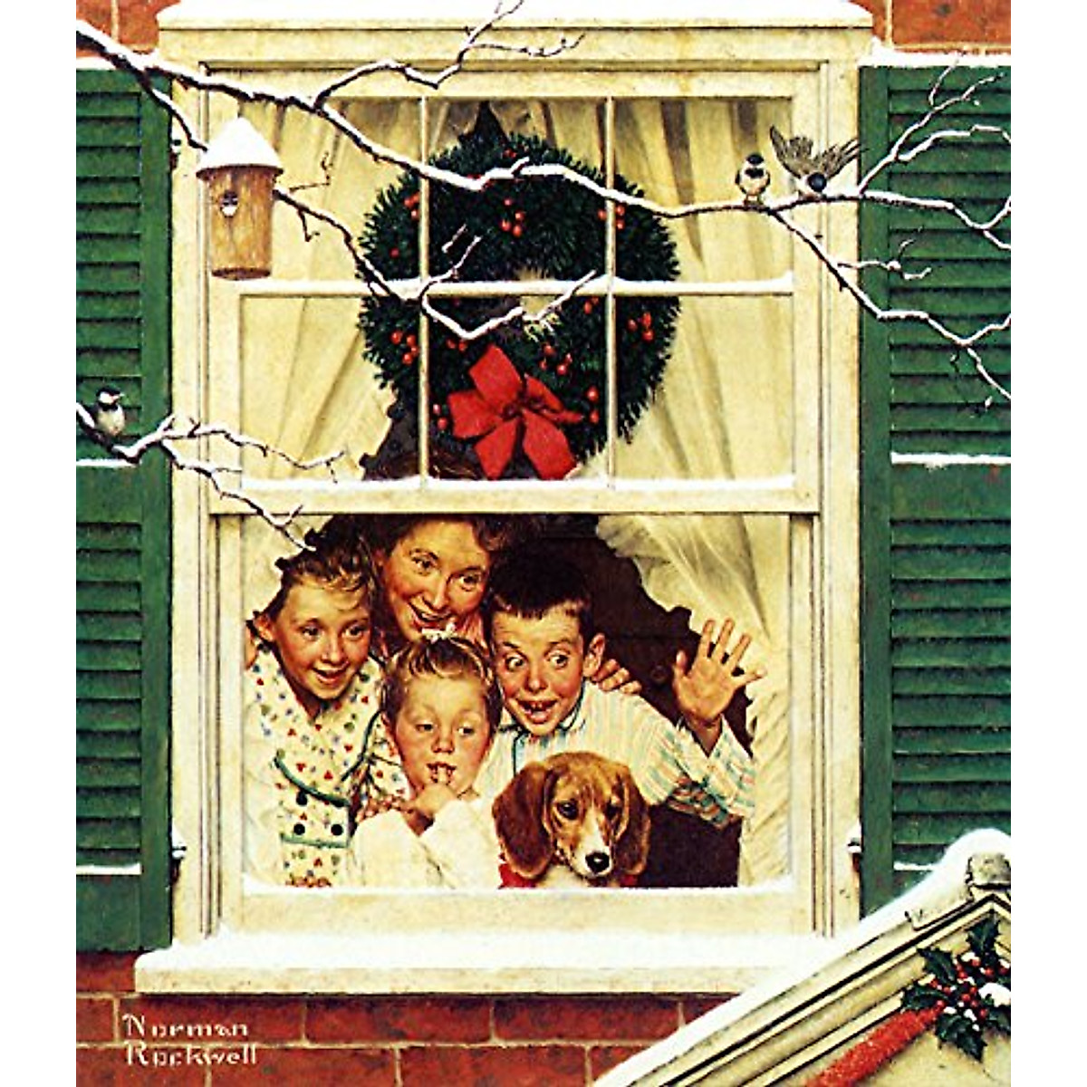 Norman Rockwell Pop-up Advent Calendar