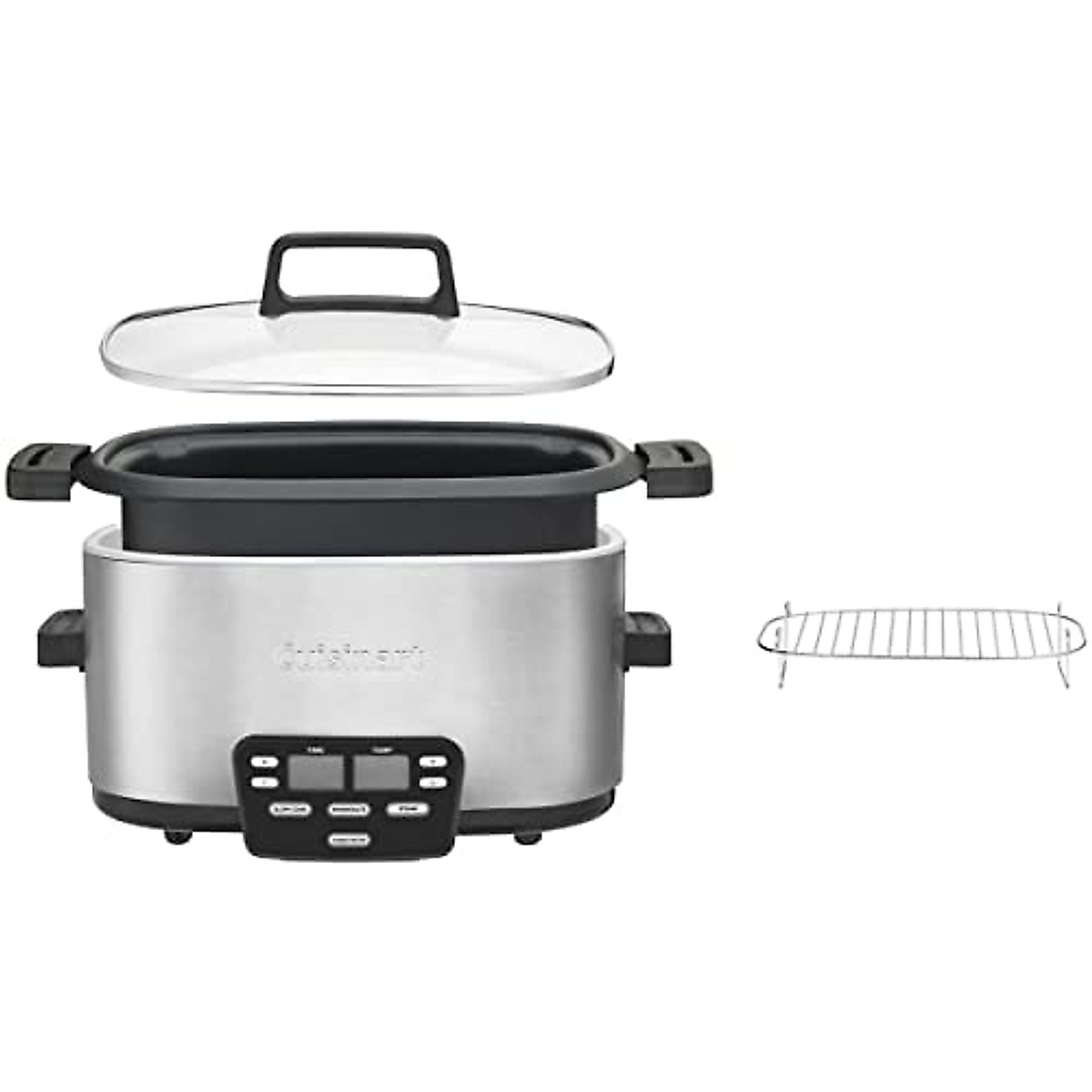Cuisinart MSC-600 3-In-1 Cook Central 6-Quart Multi-Cooker: Slow Cooker, Brown/Saute, Steamer