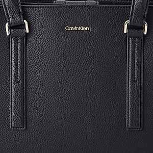 Calvin Klein Women's Ck Elevated Tote Lg, One Size, Ck Black, One Size