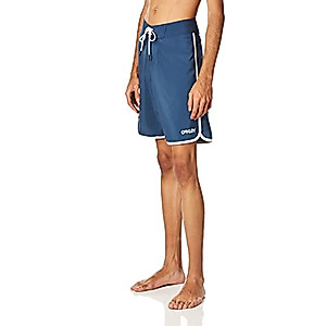 Oakley Men's Solid Crest 19" Boardshort, Poseidon, 36