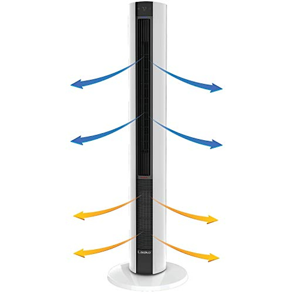 Lasko Fan & Space Heater Combo Tower, 42 inch, FH500 (Renewed)