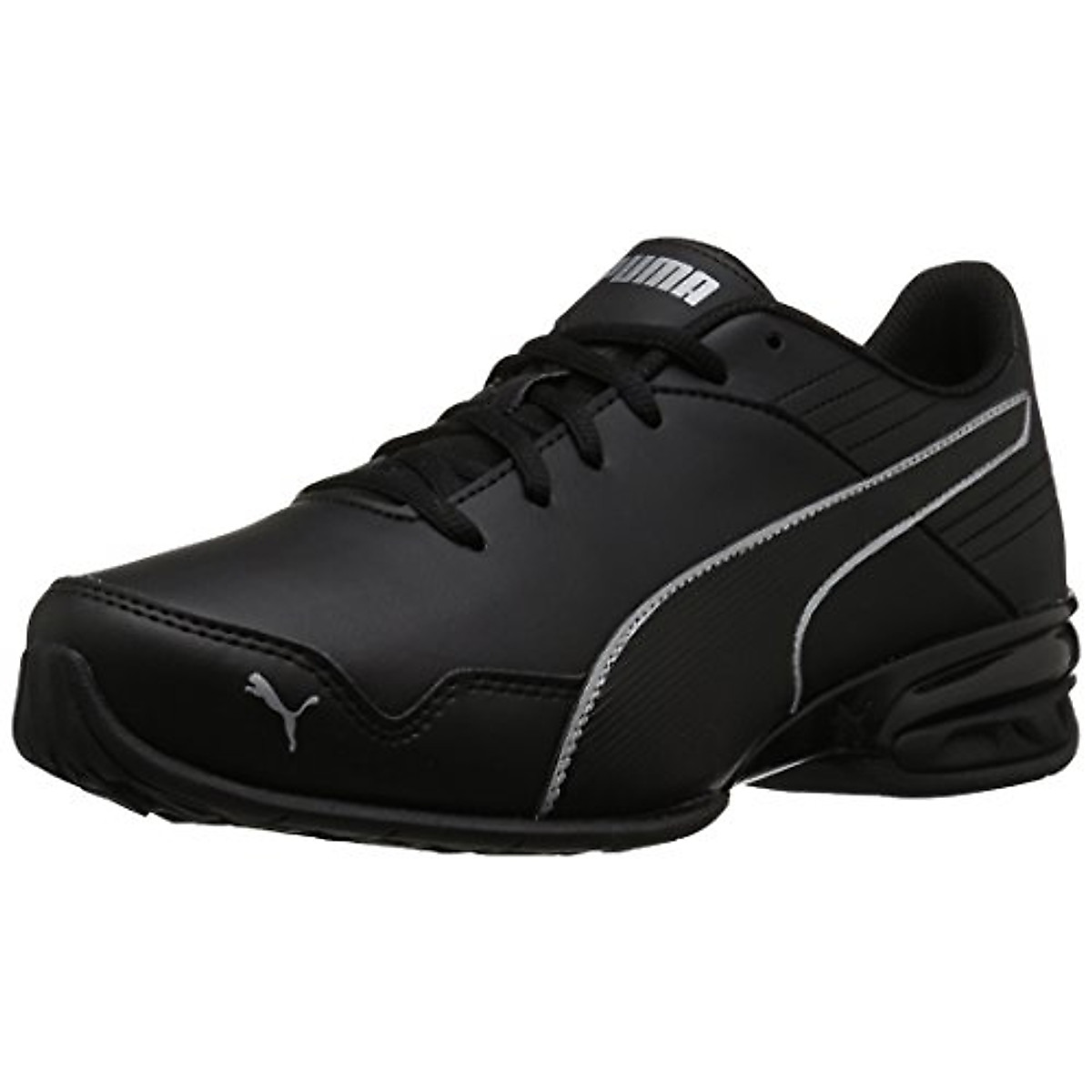 PUMA Mens Super Levitate Cross Trainer, PUMA Mens Black-PUMA Mens Aged Silver, 13