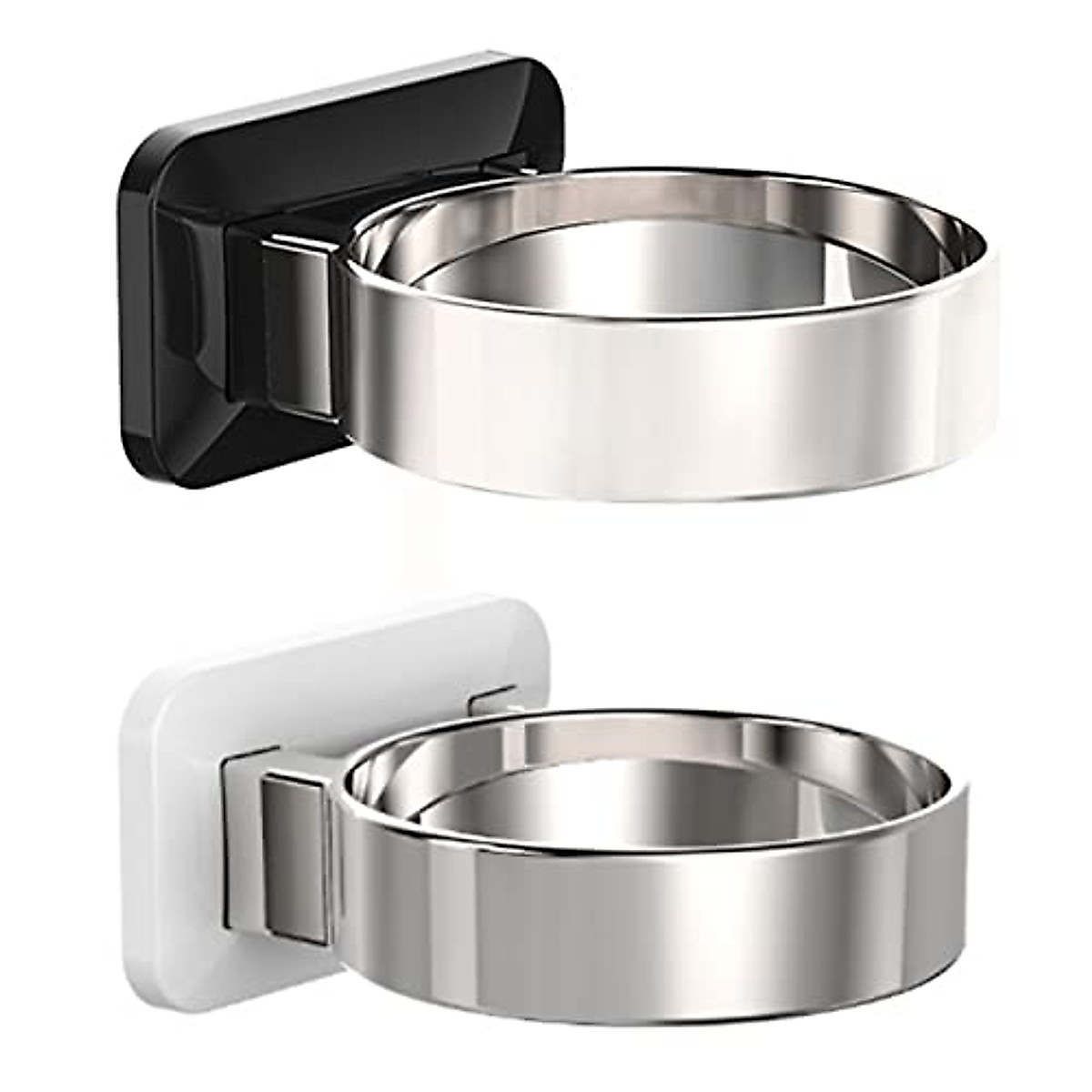 Grey990 Wide Usage Hair Dryer Holder Strong Load-bearing Plastic Labor-saving Universal Hair Dryer Organizer for Bathroom