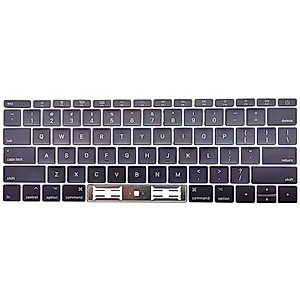 Keyboard Keys Keycap US Set Replacement for MacBook Pro 13-inch A1708 2016 2017 Without Touch Bar