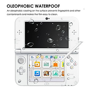 yufulai Screen Protector Glass Film Screen Protectors for New 3DSXL 2015