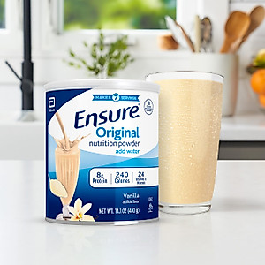 Ensure Original Nutrition Shake with 9 Grams of Protein, Meal Replacement Shakes, Vanilla 14.1 oz