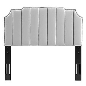 Modway Colette Platform, Full, Light Gray