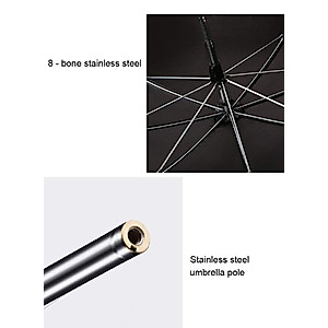 Baby Strollers Umbrella with Adjustable Clamp,Children Buggy Sun-Proof Parasol with Clip On UPF 50+ Great for Pushchair Pram (Blue)