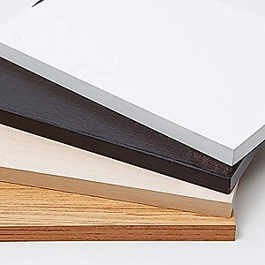 DlandHome 62 Inches Large Home Office Computer Desk, No Install Needed, Composite Wood Board, Folding Dining Table/Workstation, 62 Inches White and White Legs, 1 Pack