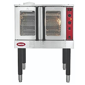 Kratos Commercial Electric Convection Oven, Full Size Free Standing Convection Oven for Restaurants, 3 Phase, 208V (29Y-060)