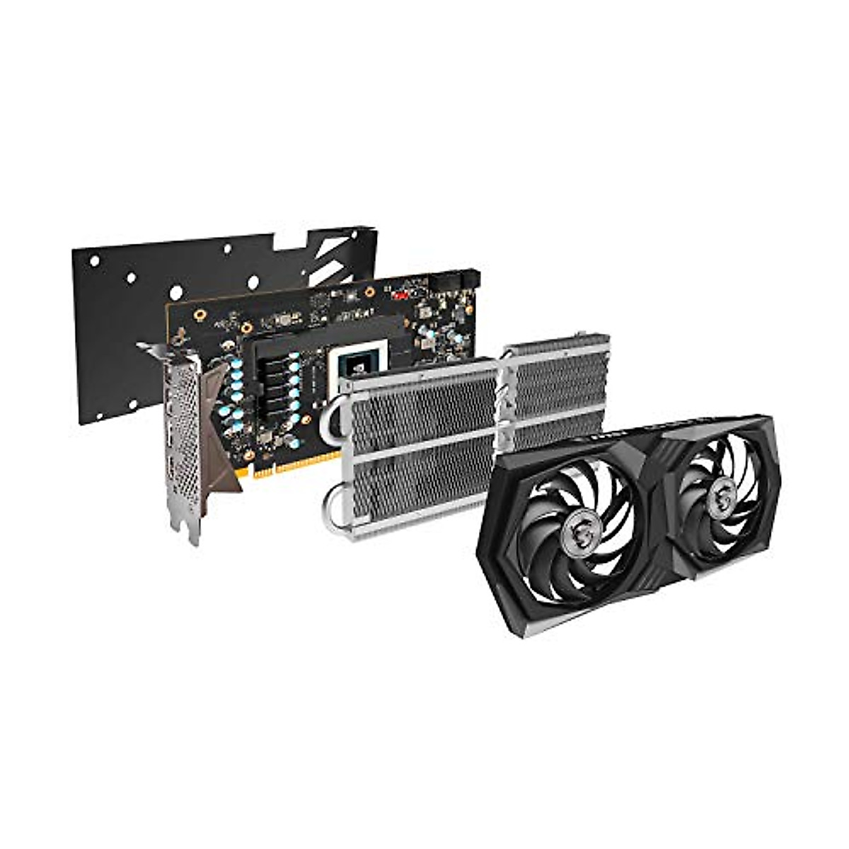 MSI Gaming GeForce RTX 3060 12GB 15 Gbps GDRR6 192-Bit HDMI/DP PCIe 4 Twin-Frozr Torx Fan Ampere RGB OC Graphics Card (RTX 3060 Gaming X 12G)