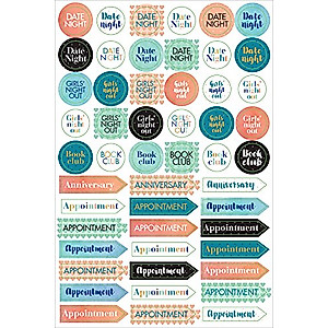 Essentials Mom's Planner Stickers (Set of 575 Stickers)