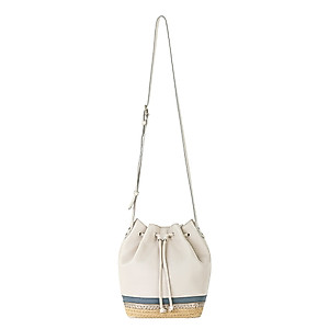The Sak Ivy Leather Drawstring Coastal Block Espadrille One Size
