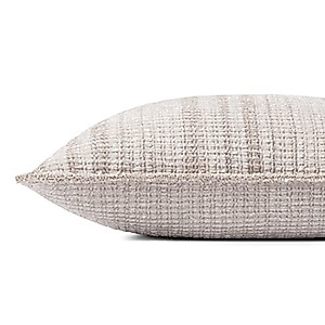 Loloi Throw Pillow, Ivory/Beige