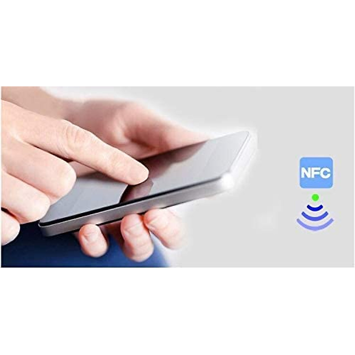 20 Pcs NTAG215 Chip NFC Round Cards NFC 215 RFID Tag Compatible with TagMo and Amiibo, 504 Bytes Memory Fully Programmable for NFC-Enabled Devices
