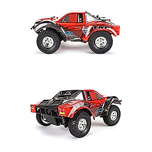 QAQQVQ Four-Wheel Drive Buggy Race 2.4GHz Aggressive Drift Car 1:22 Rechargeable Toy Car High Speed Mechanical Car Children's Remote Control Car Boy Girls Birthday Toy for Kids Gift