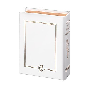Lillian Rose Wedding Ring Book Box, One Size, White
