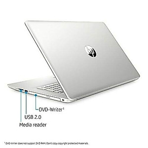 HP 17-by3065st 17.3" Notebook 10th GEN i5 8GB RAM 128GB SSD + 1TB HDD DVDRW Windows 10 17.3" HD+ 1600X900