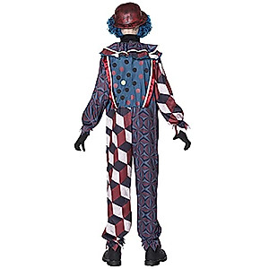 Spirit Halloween Kids Light-Up Colorful Clown Costume - S