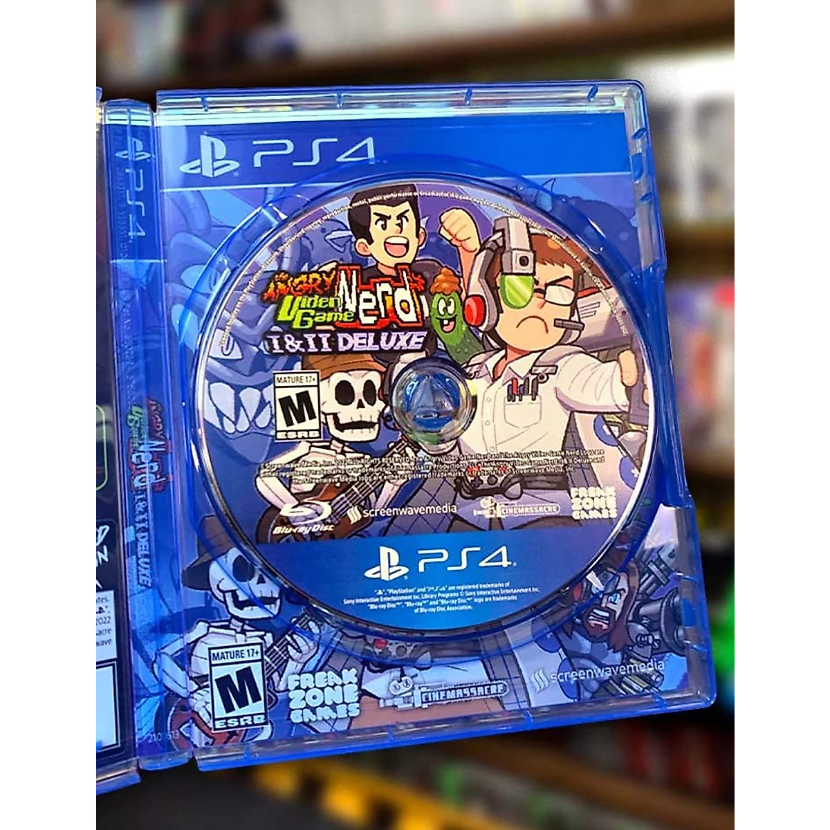 Angry Video Game Nerd 1 + 2 Deluxe (Limited Run) - PlayStation 4