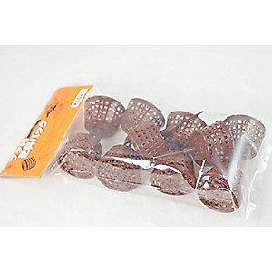10 Japanese Fertilizer Basket Box w/Cover for Bonsai, Orchid, Garden Plant 1.75"