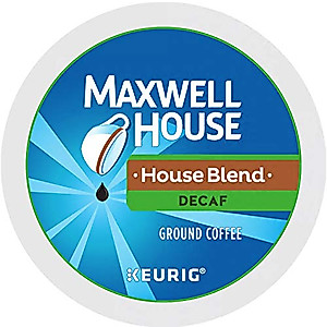Maxwell House, Decaf House Blend Coffee Keurig K-Cups, 96 Count