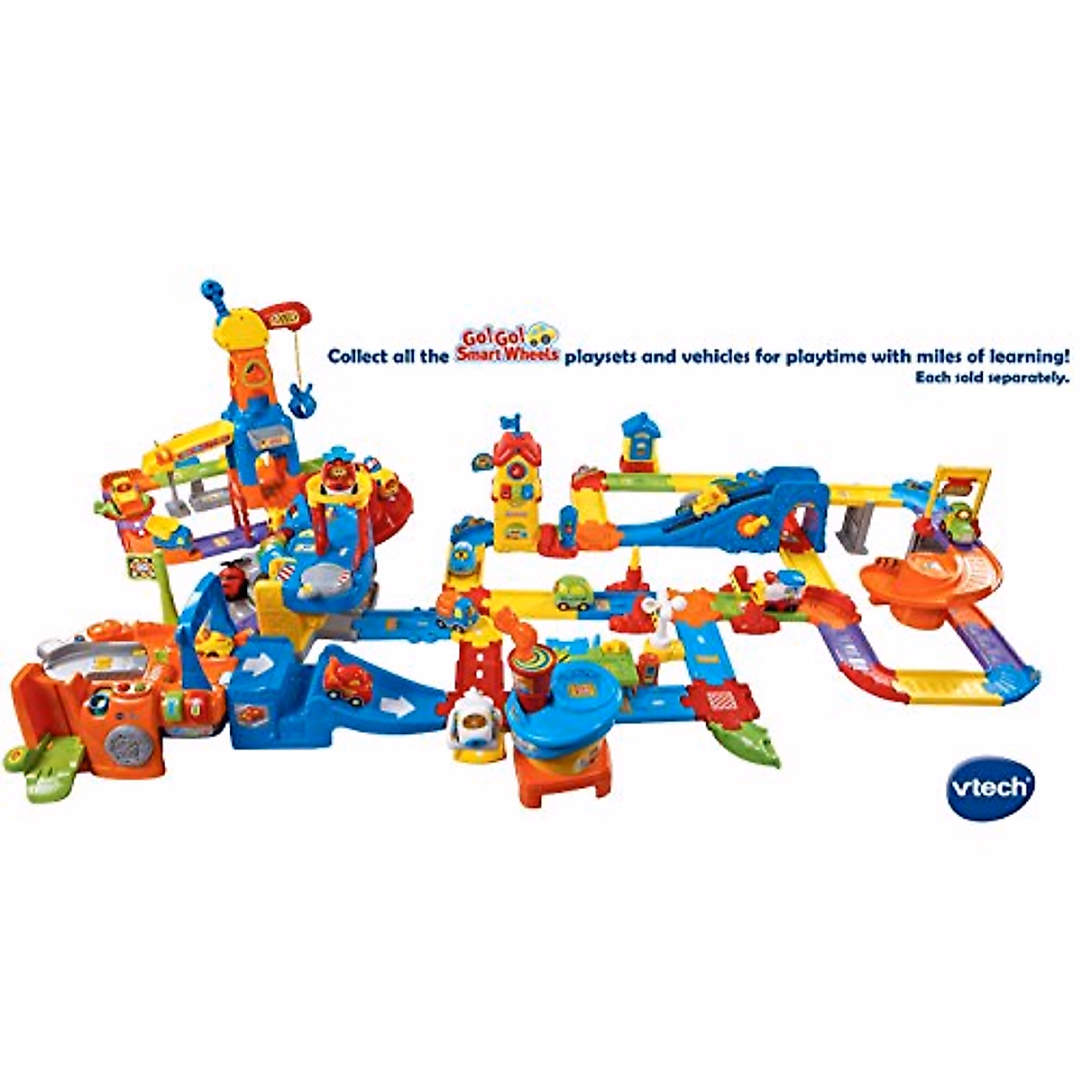 VTech Go! Go! Smart Wheels Train Station Playset