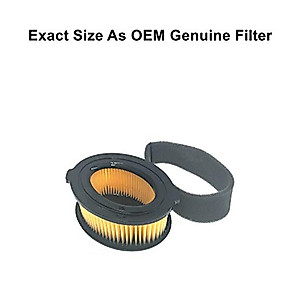 MOWFILL 2 Pack 951-10794 Air Filter Replace for MTD 751-10794 751-14262 951-14262 with Pre Filter Fits S208cc Troy-Bilt MTD Gold Craftsman Yard-Man Yard Machines Huskee Bolens Cultivator Tiller
