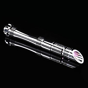 Ciel Tan Force FX Light Saber RGB 12 Color to Change Light Sabers with 5 Realistic Sound Fonts Blaster Sound Light Sabers of Silver Metal Hilt Light Saber Toy with 1 inch Saber Blade