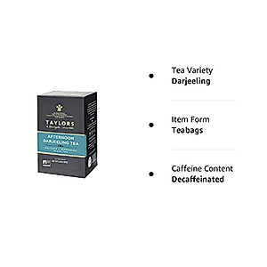 Taylors of Harrogate Afternoon Darjeeling, 50 Teabags