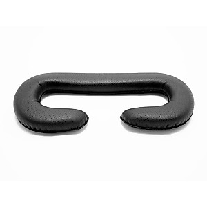 TamBee Vive Sponge Mat Breathable PU Face Foam Replacement for HTC Vive Headset PU Leather with Holes Eye Mask Black - 12mm