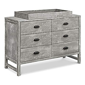 DaVinci Fairway 6-Drawer Double Dresser in Cottage Grey