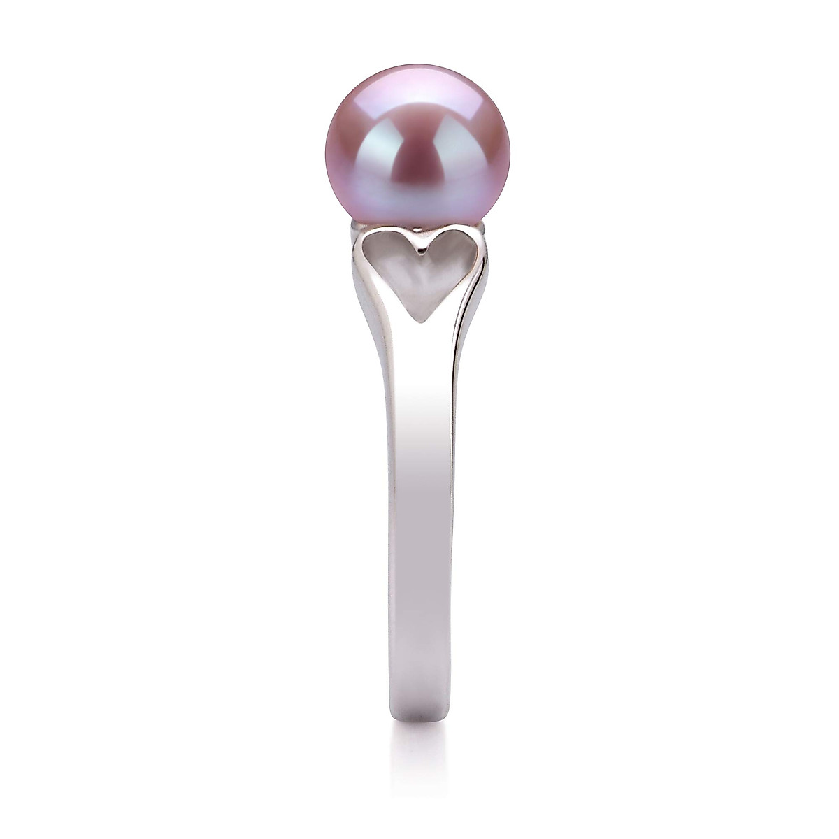 Jessica Lavender 6-7mm AA Quality Freshwater 925 Sterling Silver Cultured Pearl Ring For Women - Size-7