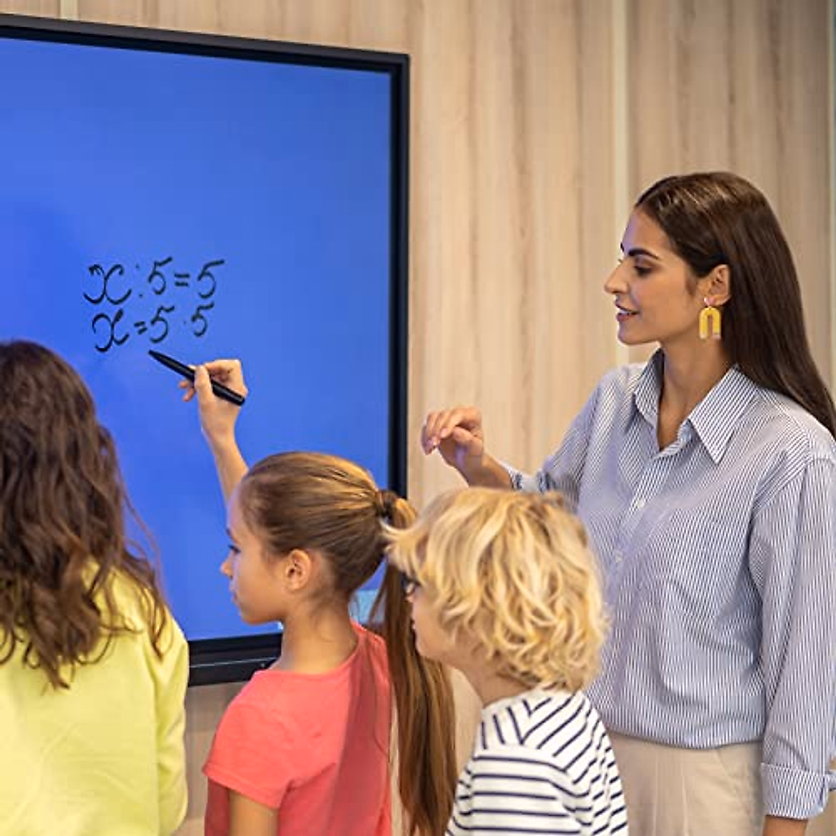 Pencil Earrings Teacher Earrings for Women Girls Handmade Polymer Clay Pencil Earrings for Teachers Hypoallergenic Drop Dangle Earrings Jewelry Gifts (Pencil)1