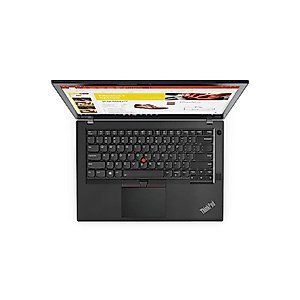 Lenovo Thinkpad T470s Business Laptop, 14" FHD, i5-7300U 2.6GHz, 8GB DDR4 RAM, 256GB SSD, Windows 10 Pro 64 (Renewed)