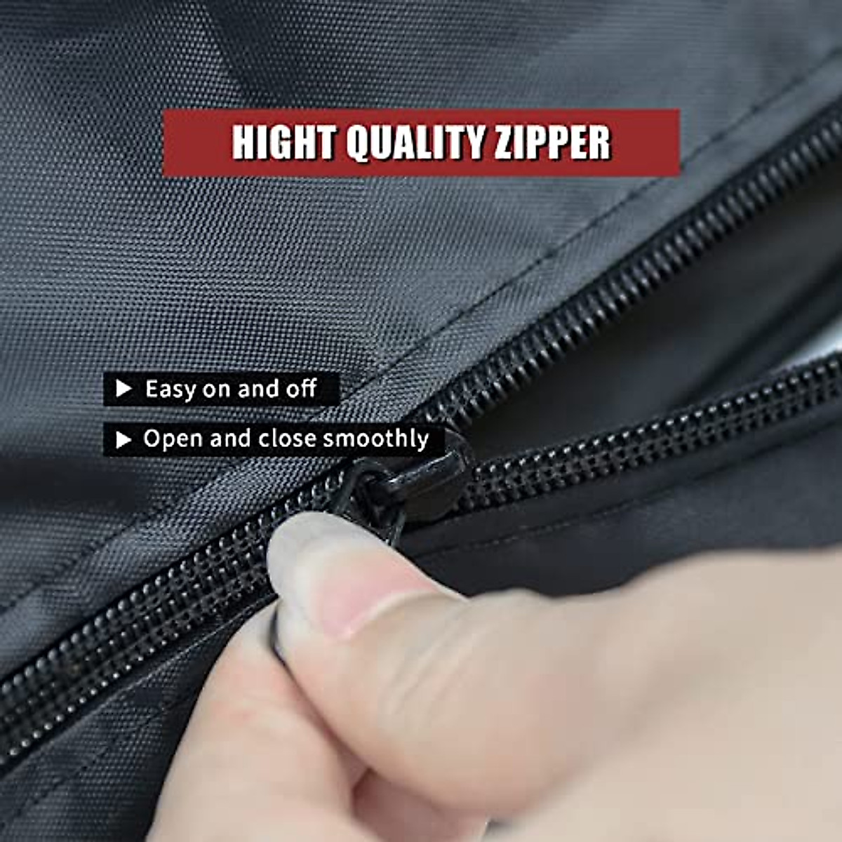 Guisong Folding Mattress Storage Bag, Guisong Carry Case for Tri Fold Mattress with Zipper, Foldable Memory Foam Mattress Carrying Case Fits 3-4 inch Full Twin Queen Trifold Mattress