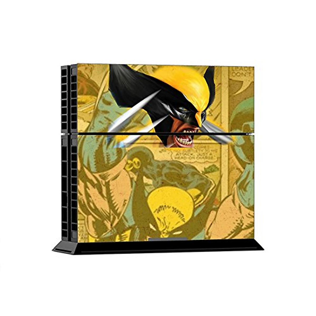 ModFreakz® Console/Controller Vinyl Skin Set - Claw Comic Guy Logan for PS4 Original
