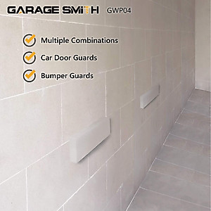 Garage Smith GWP04 Garage Wall Protector Car Door Protectors, Designed in Germany