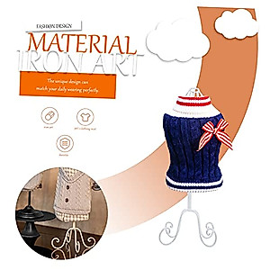 BCOATH 1pc Clothing Display Stand Figurine Display Shelf Wall Hangers for Clothes Manikins for Clothing Doll Dress Mannequin Pet Clothes Hanging Rack Pet Apparel Rack Dog Clothing Hanger