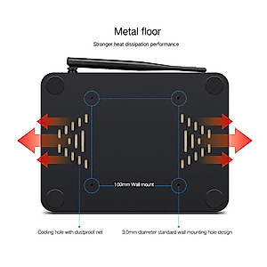 Pipo X11 Mini PC Celeron N4020 9 inch 1920 * 1200 Screen Win10 Tablet PC 3GB Ram 64GB ROM TV Box BT4.0 WiFi RJ45 Mini Desktop (3GB RAM 64GB ROM)