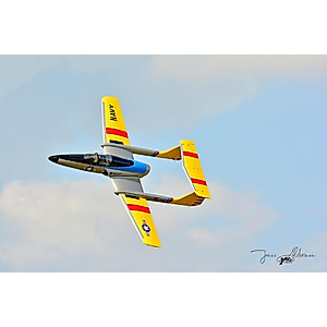 BoomerangRCJets Super Elan (Fly Navy) - RC Planes for Adults, Gorgeous and Durable Remote Control Plane/Jet/Toy for Adults, Required RC Transmitter and Receiver to Fly (HELIDIRECT)
