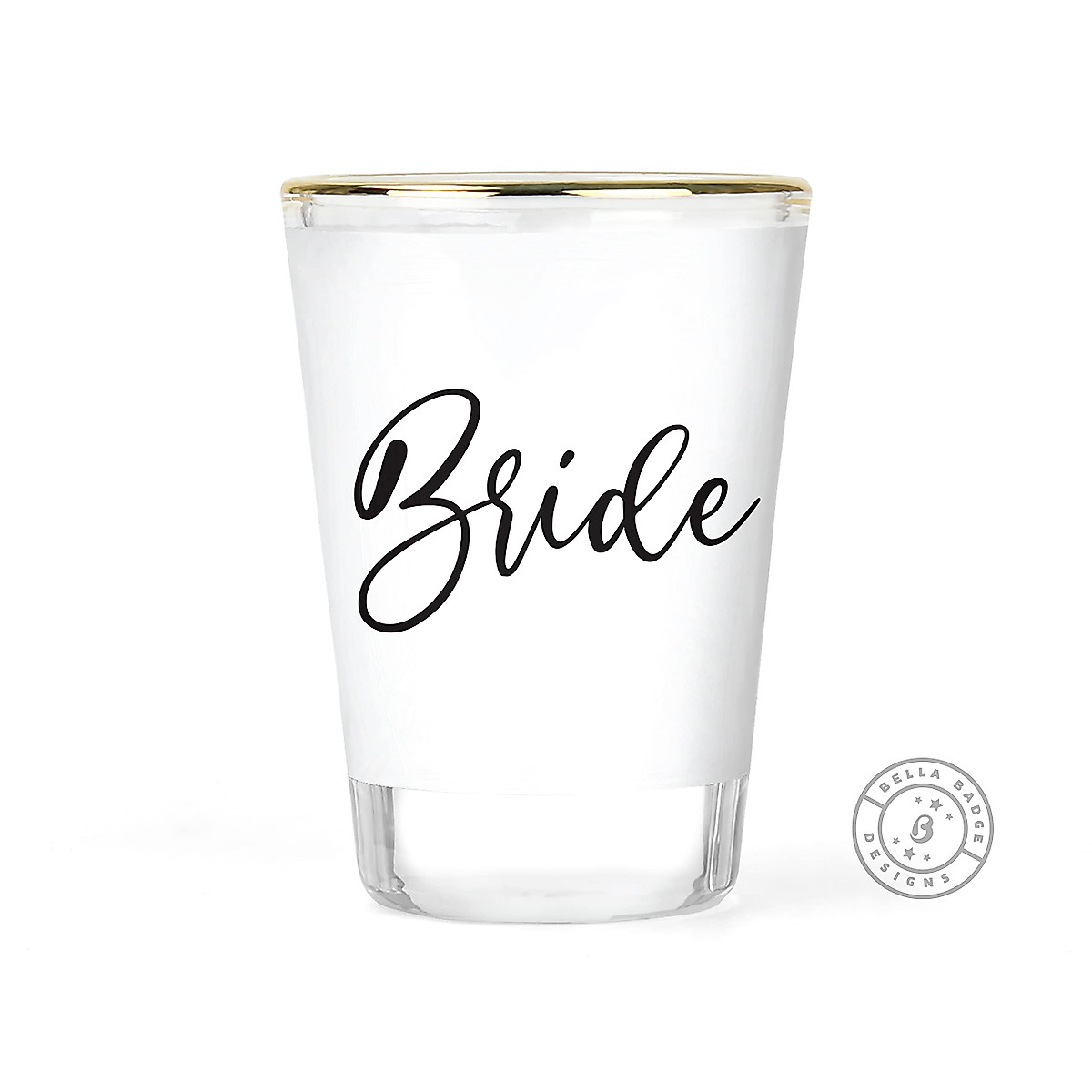 Shot Glasses Bride and Groom - Wedding Shot Glasses - Bride & Groom Gift - Gift for the Couple - Wedding Gift Glass Set